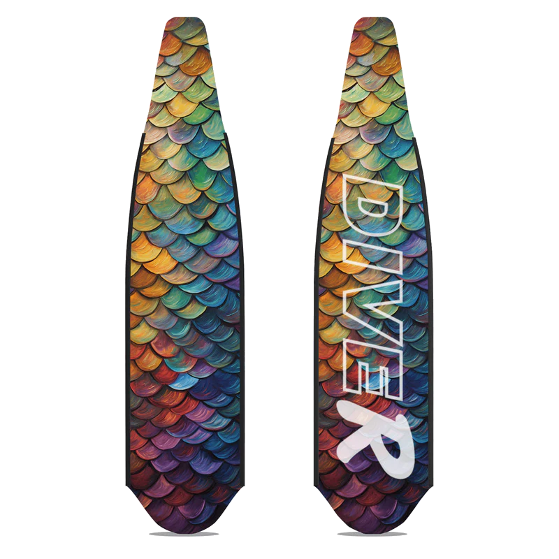 DiveR Scale Parrot Fish Long Blade Fins – Lost Winds Dive Shop