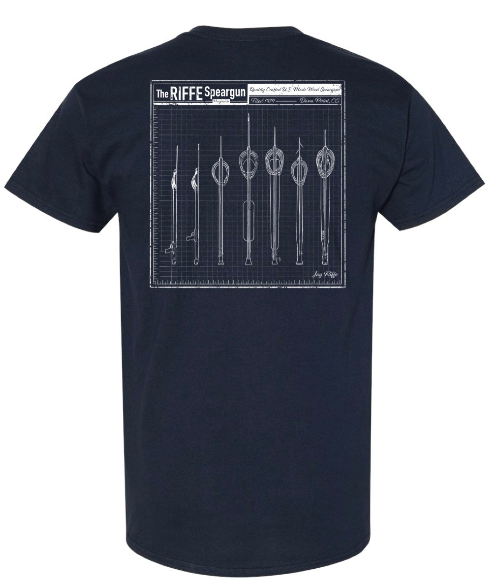 Riffe Spearvolve Tee – Lost Winds Dive Shop