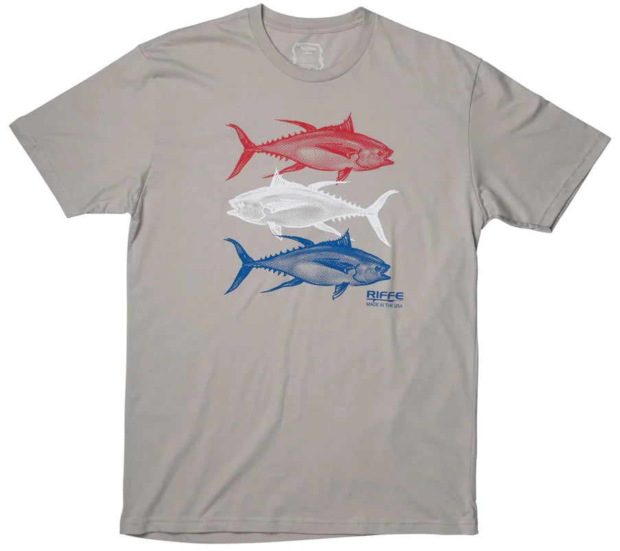 Riffe US Tuna Tee – Lost Winds Dive Shop